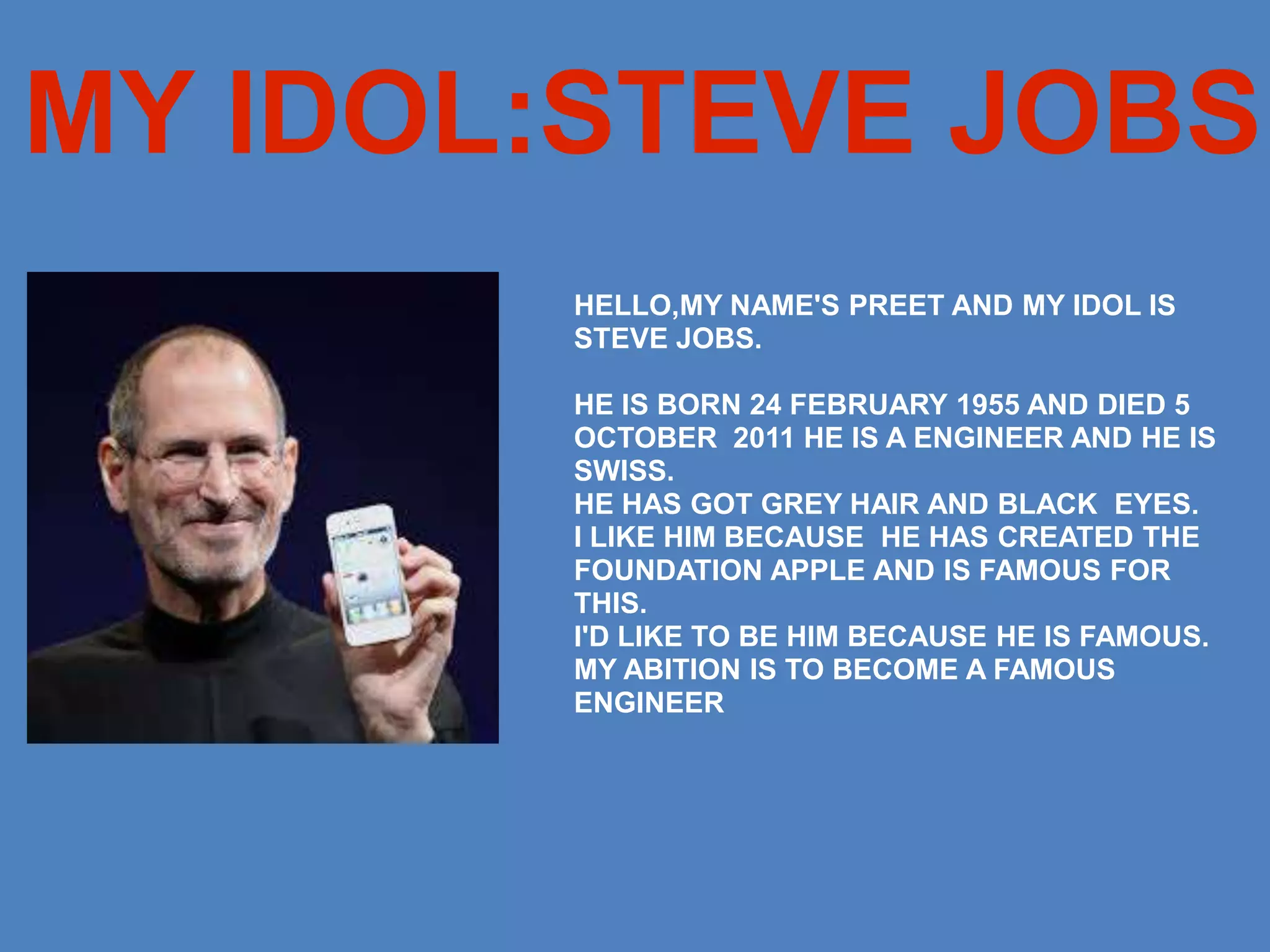 My Idol | PPT