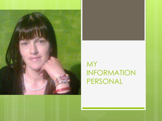 My information personal | PPTX