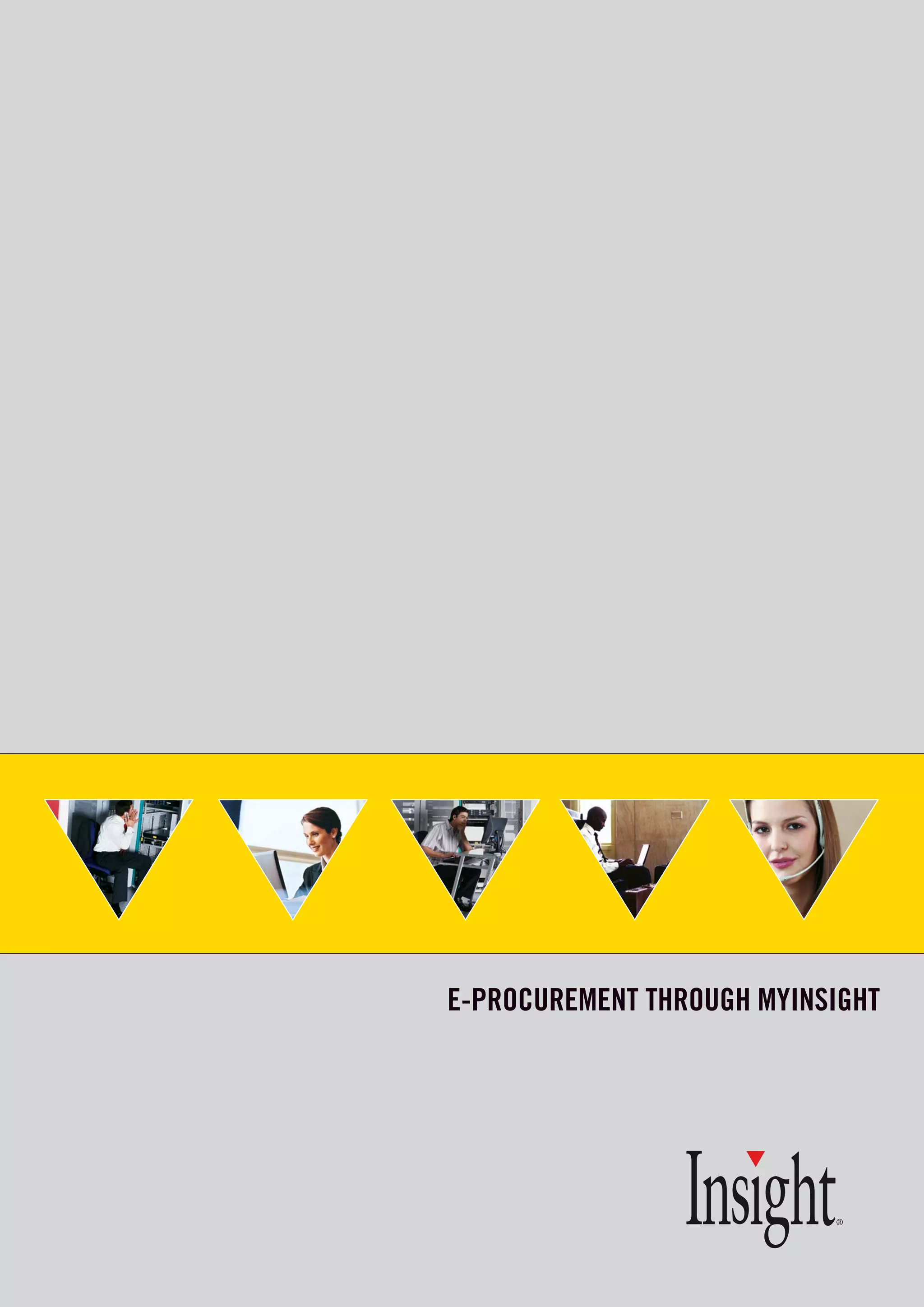 My Insight eProcurement | PDF