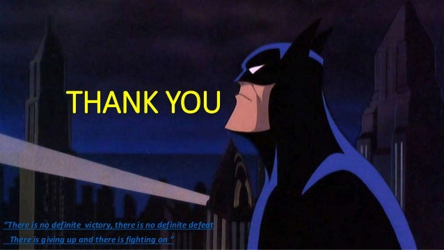 Batman an inspiration to all