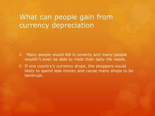 My interest in value depreciation and appreciation | PPTX