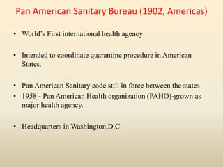 International health | PPTX