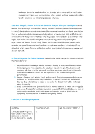 My interpersonal communication plan | PDF