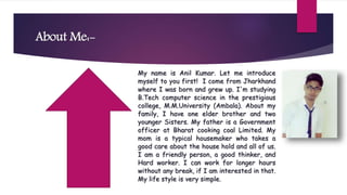 My introduction ppt | PPTX