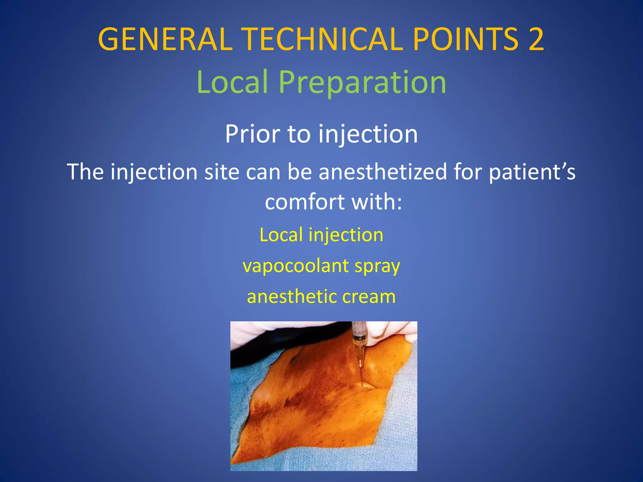 Injections in Spine Practice: introductory concerns | PPTX