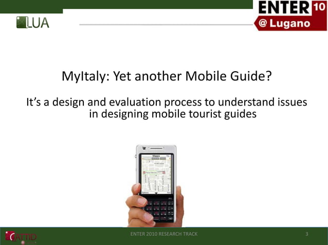 My Italy:Design and usability evaluation of an M-Tourism prototype ...