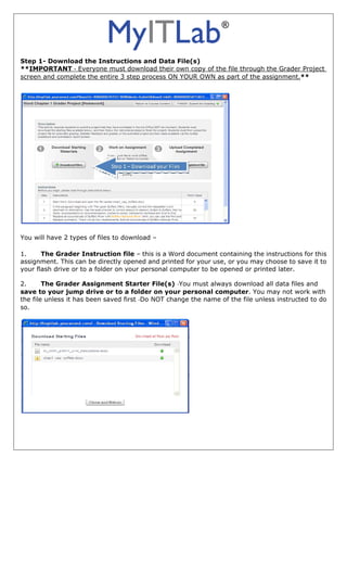 MyITLab: Using Grader | PDF | Homework and Study | Education