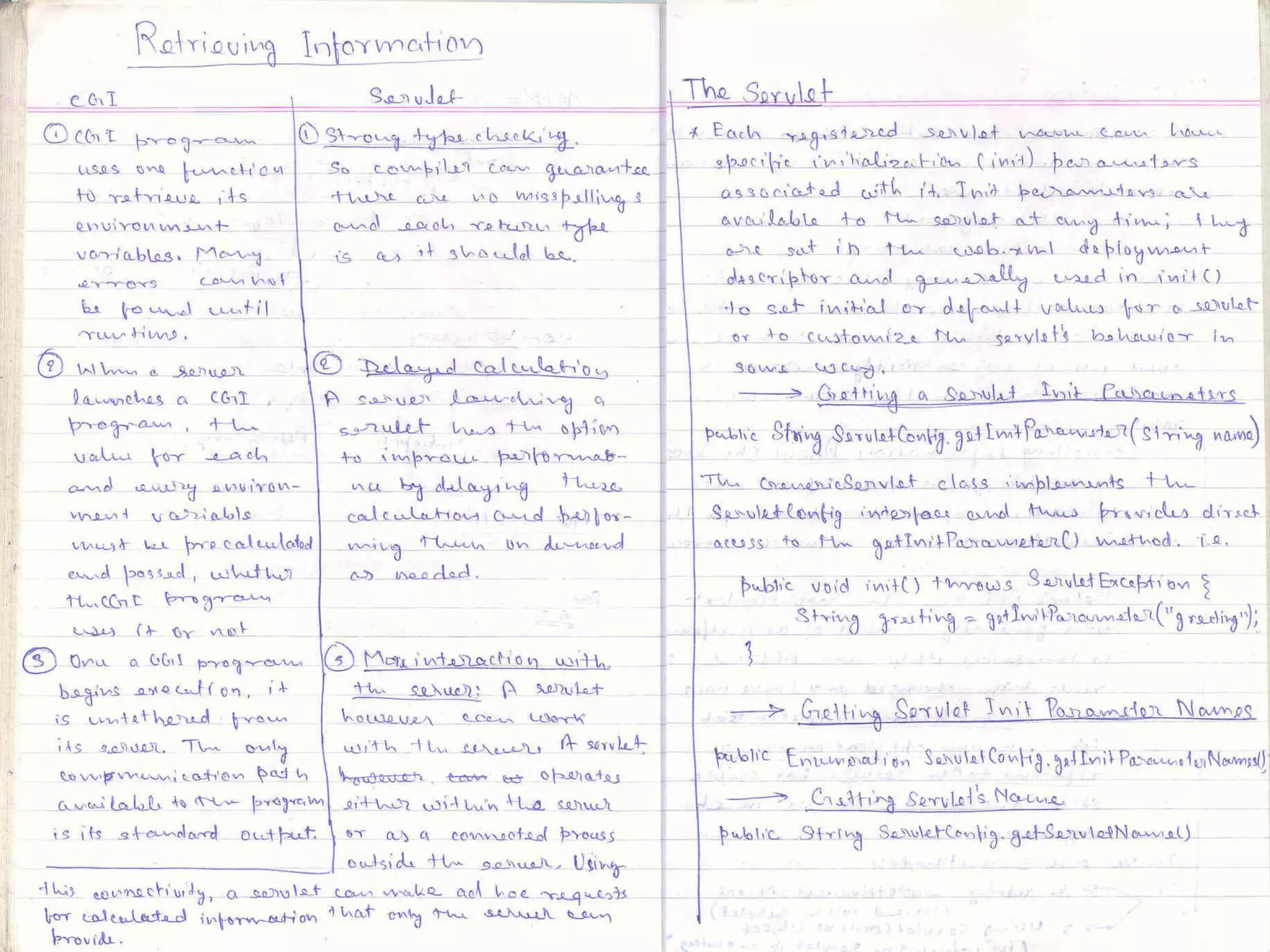 My Java Servlet Notes | PPT