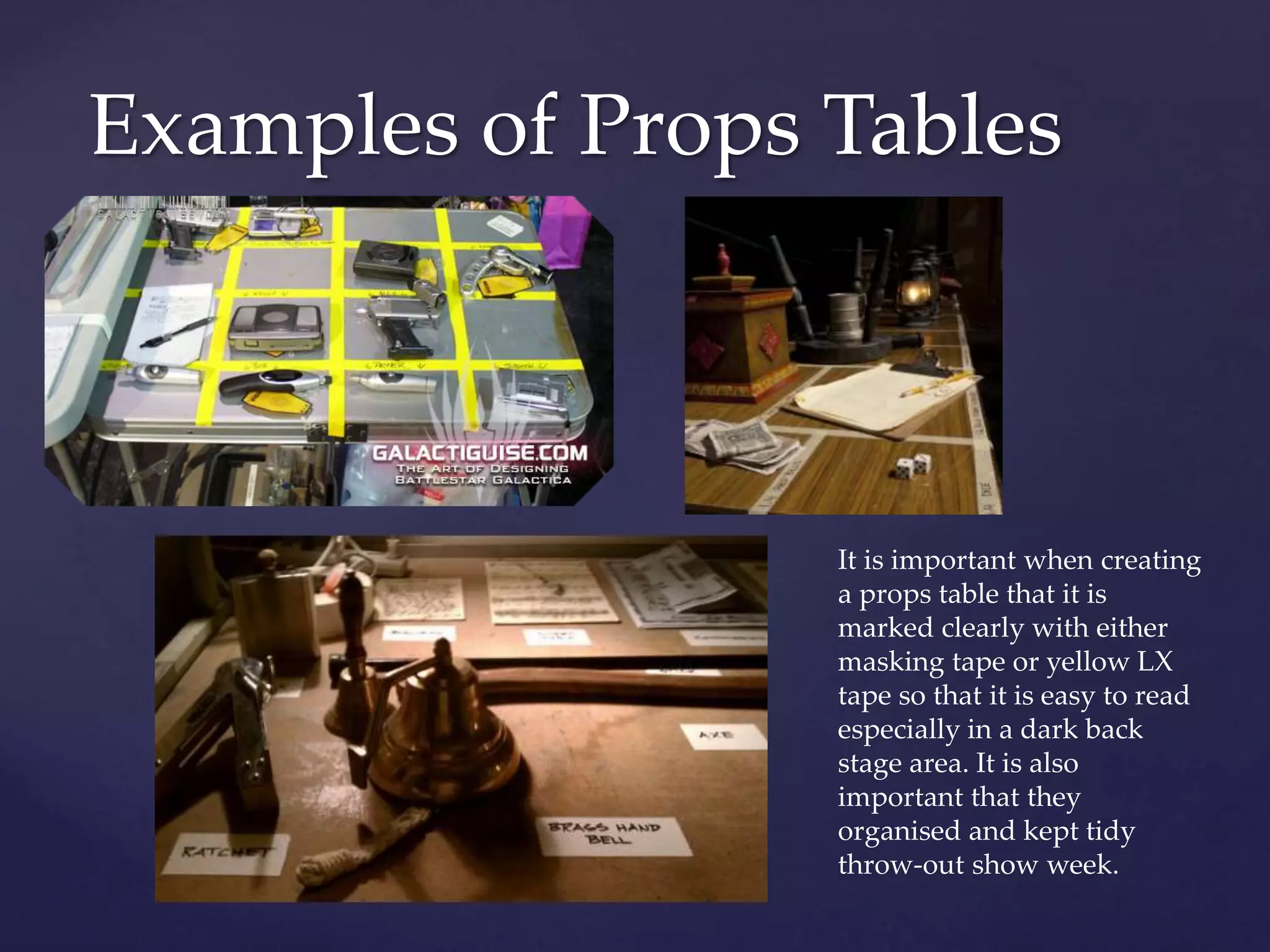 My job roles and responsibilities props mistress | PPTX