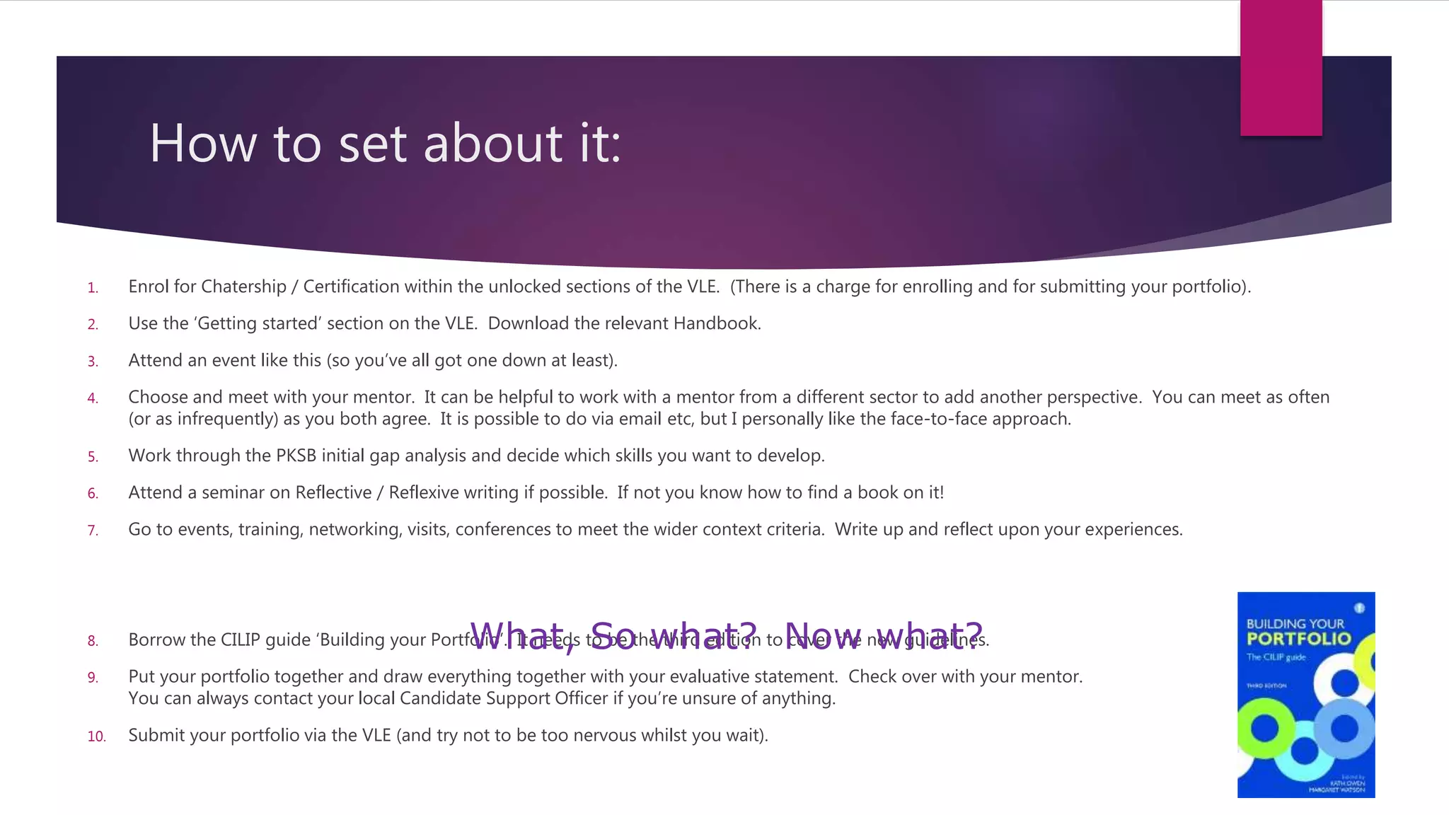 My journey to Chartership | PPT