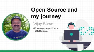 My journey with open source software | PPT
