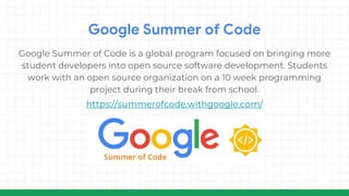 My journey with open source software | PPT