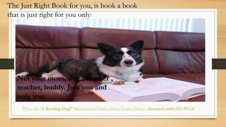 My just right book | PPTX