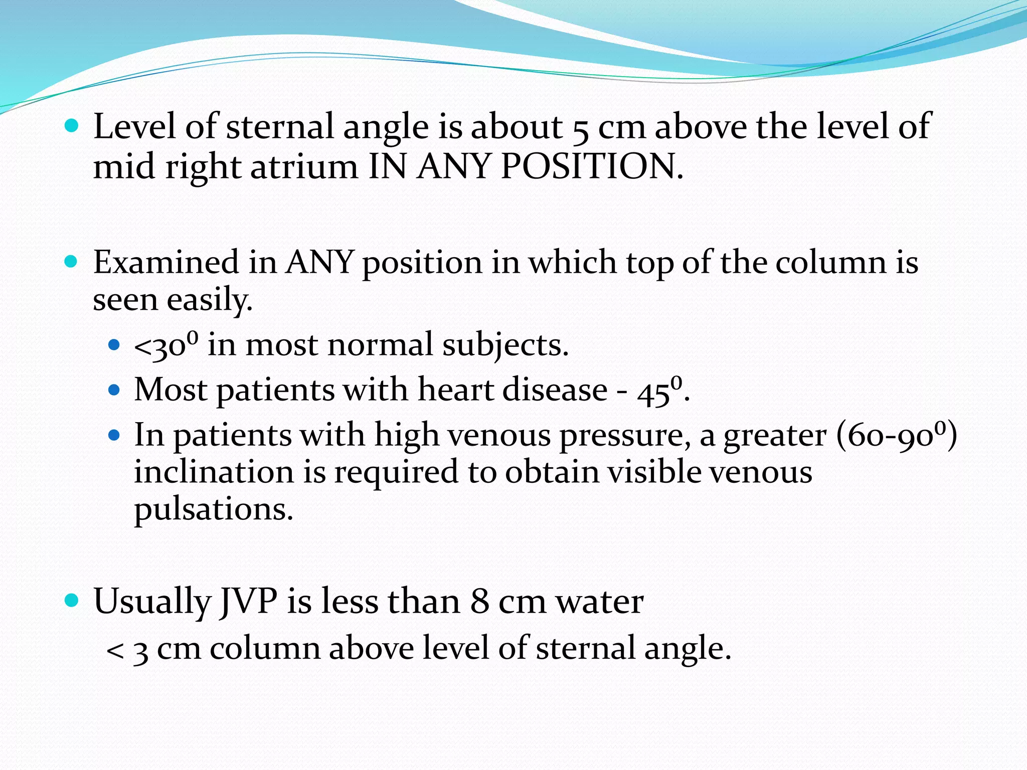 Jugular venous pressure | PPTX