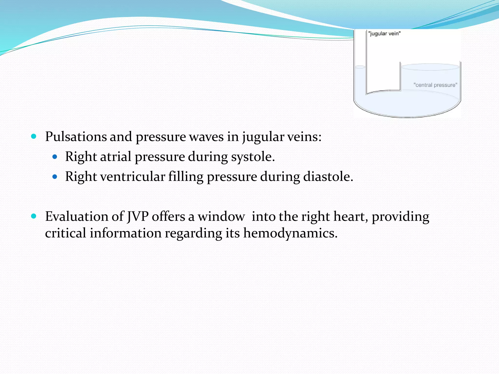 Jugular venous pressure | PPTX