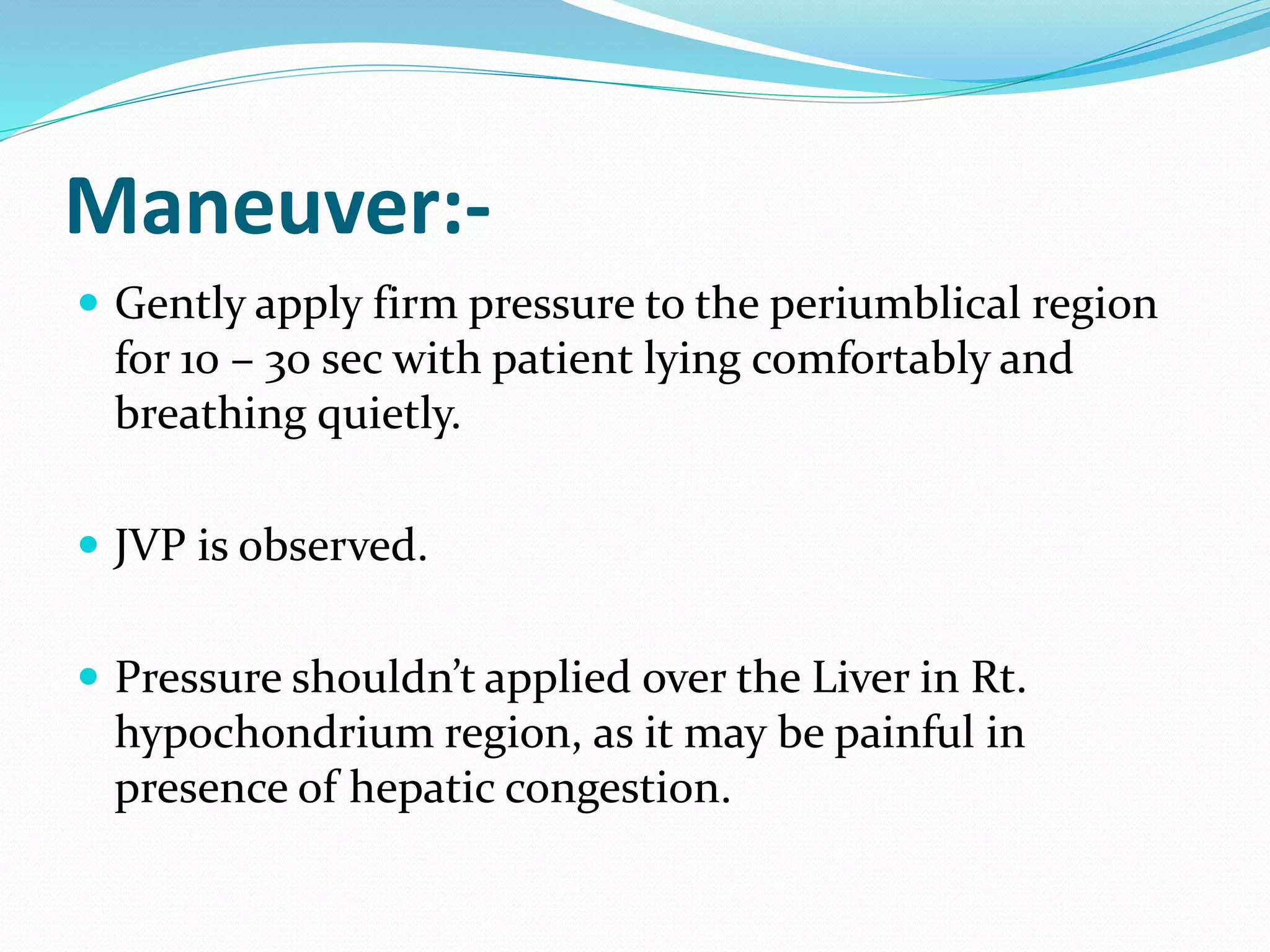 Jugular venous pressure | PPTX | Heart and Cardiovascular Diseases ...