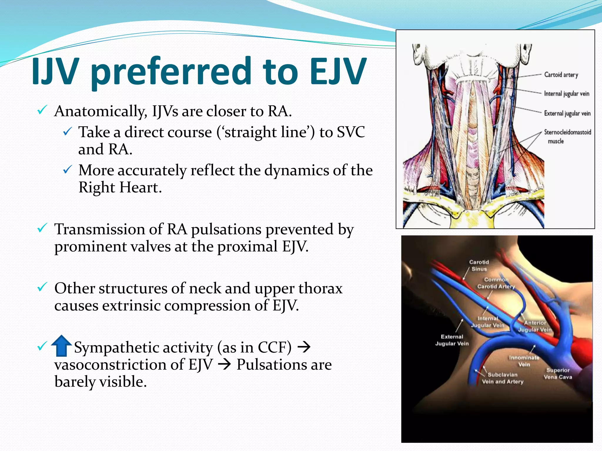 Jugular venous pressure | PPTX