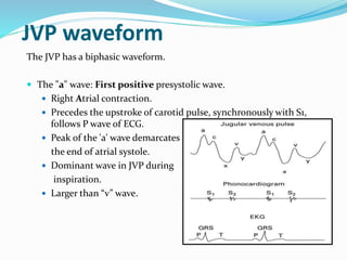 Jugular venous pressure | PPTX