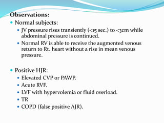 Jugular venous pressure | PPTX