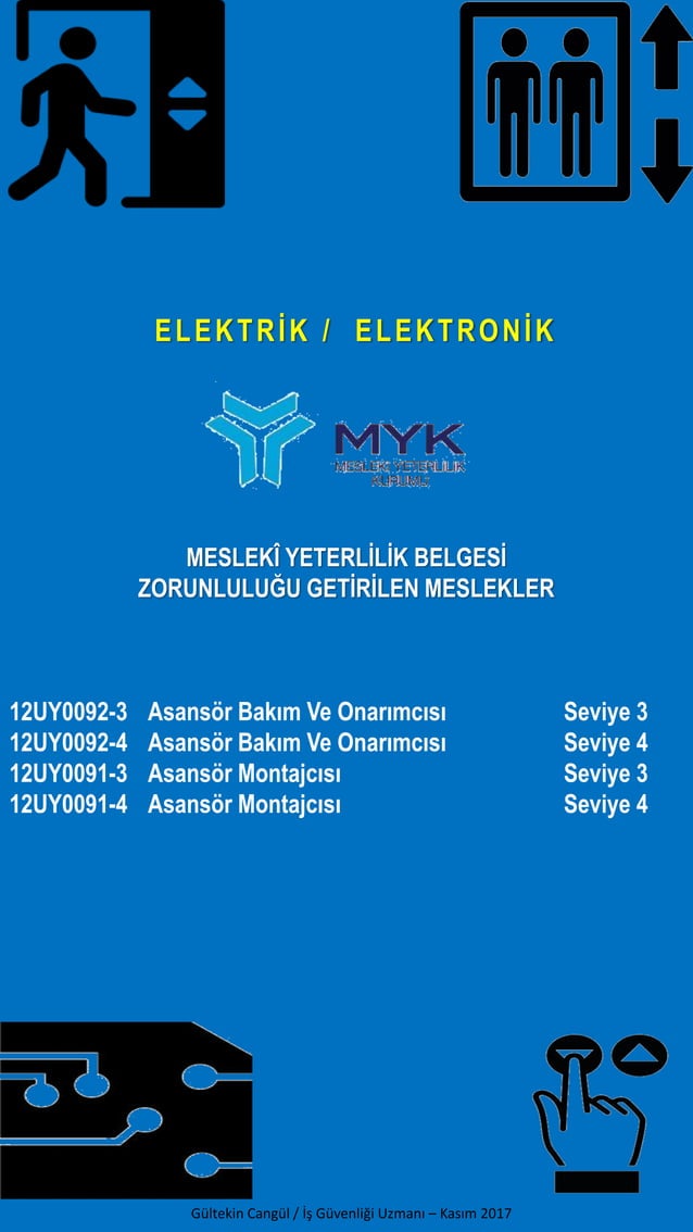 MESLEKİ YETERLİLİK BELGESİ ZORUNLU MESLEKLER | PDF