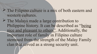Developing a Filipino Identity: Values, Traits, Community and ...