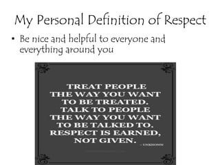 Respect | PPTX