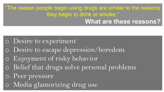 DRUGS : PROBLEM OF THE WORLD | PPTX