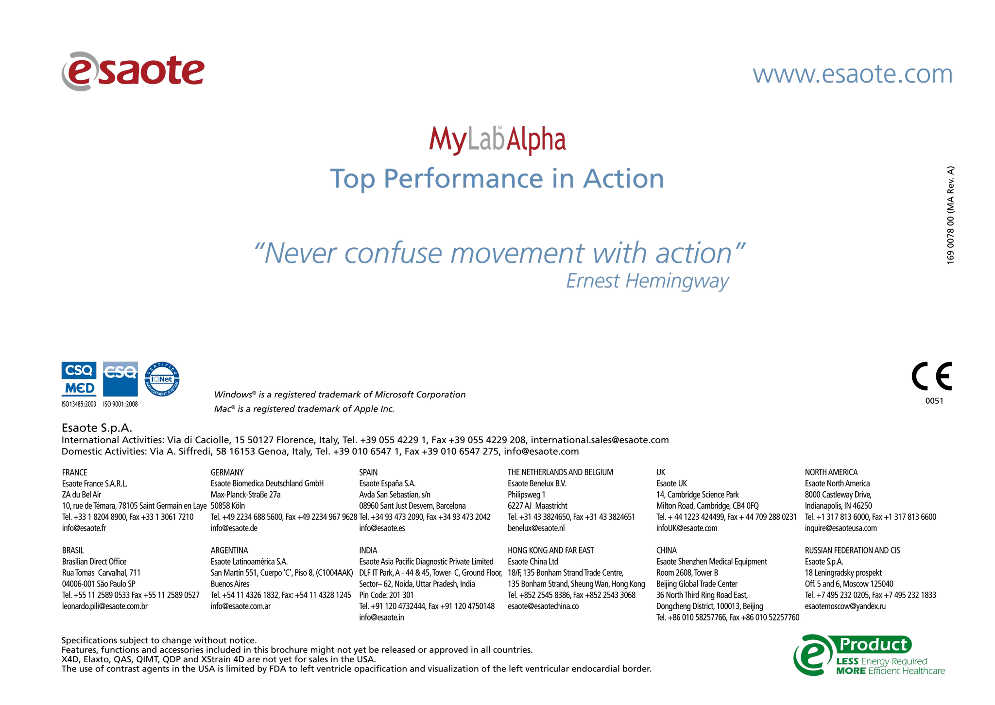 MyLab Alpha brochure | PDF