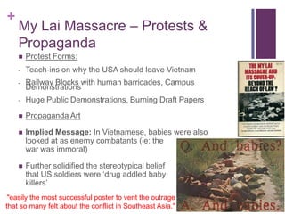My lai & end of vietnam war | PPTX