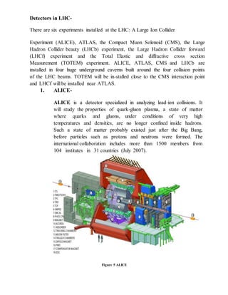 Project report on LHC " Large Hadron Collider " Machine | PDF