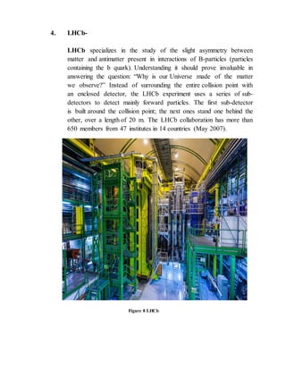 Project report on LHC " Large Hadron Collider " Machine | PDF
