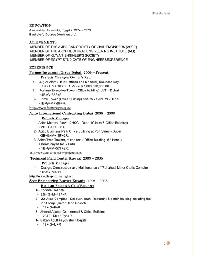 My Last Cv August 2010 | PDF | Free Download