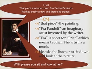 My last duchess | PPTX