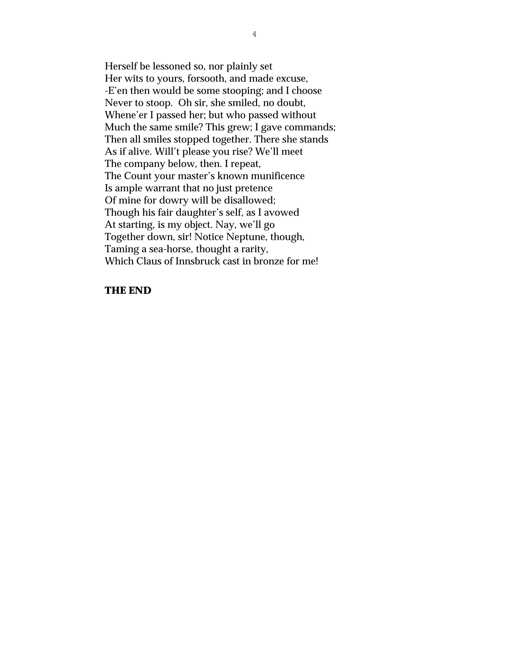 My last duchess | PDF