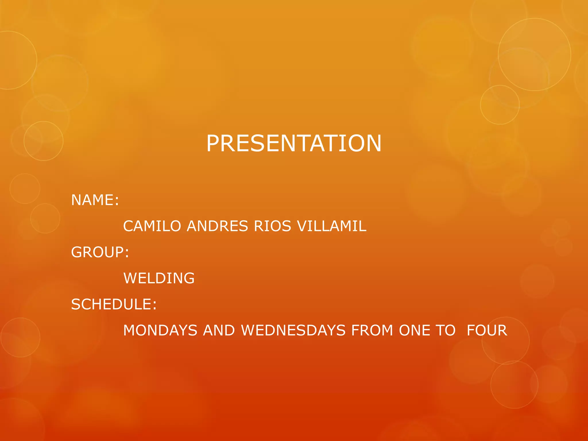 My last vacation camilo rios | PPTX