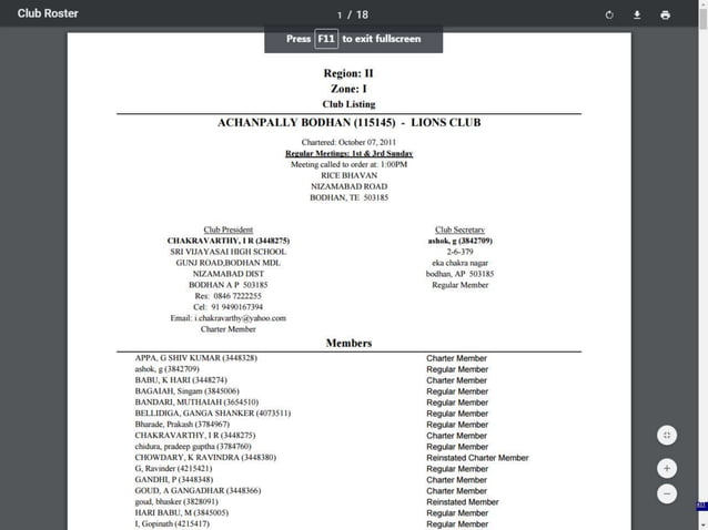 MyLci for Region & Zone Chairperson | PPT