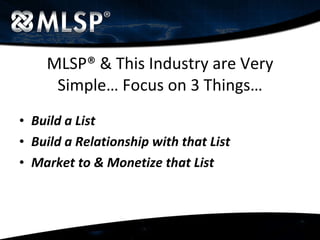 My Lead System Pro Presentation | PPT