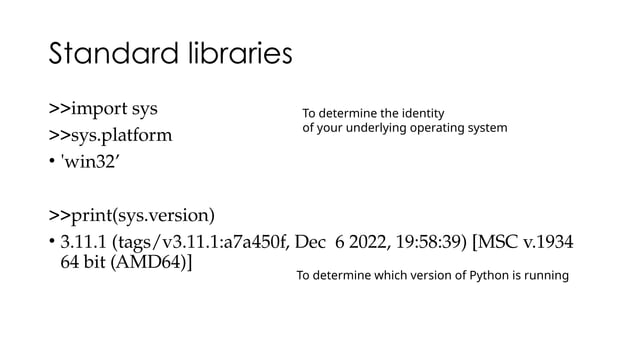 Introduction to Basics of python language | PPTX