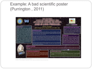 A small presentation about academic poster making! | PPTX