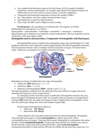 physiology of blood | PDF | Blood Disorders | Diseases and Conditions