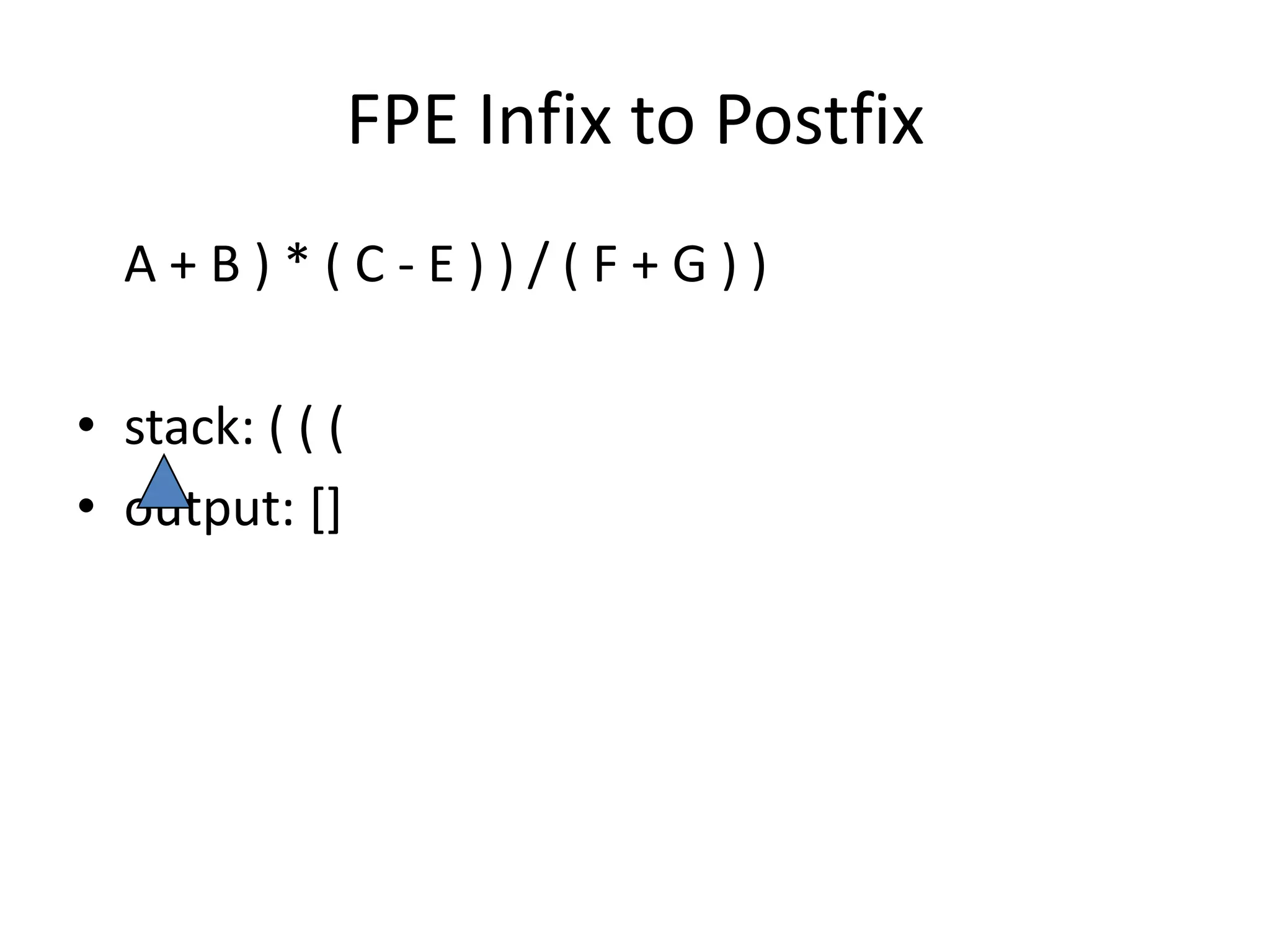 My lecture infix-to-postfix | PPT