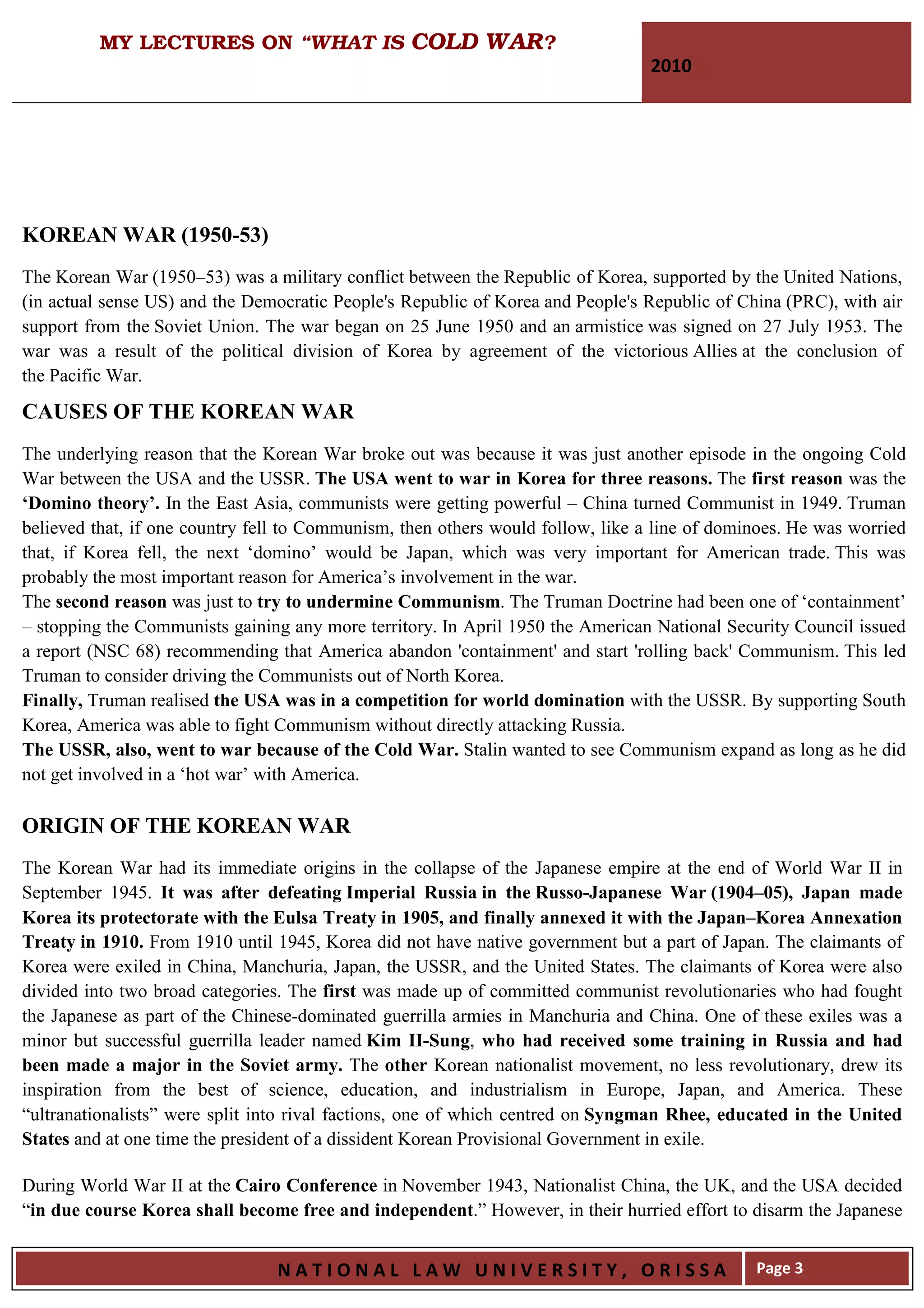 My lecture Four on Korean War.pdf
