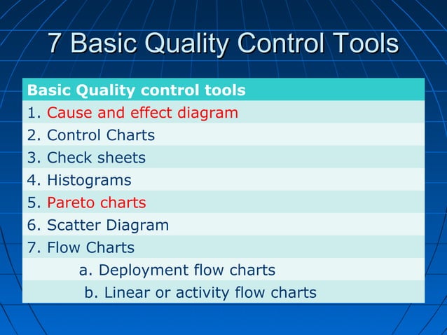 PDCA & Tools | PPT