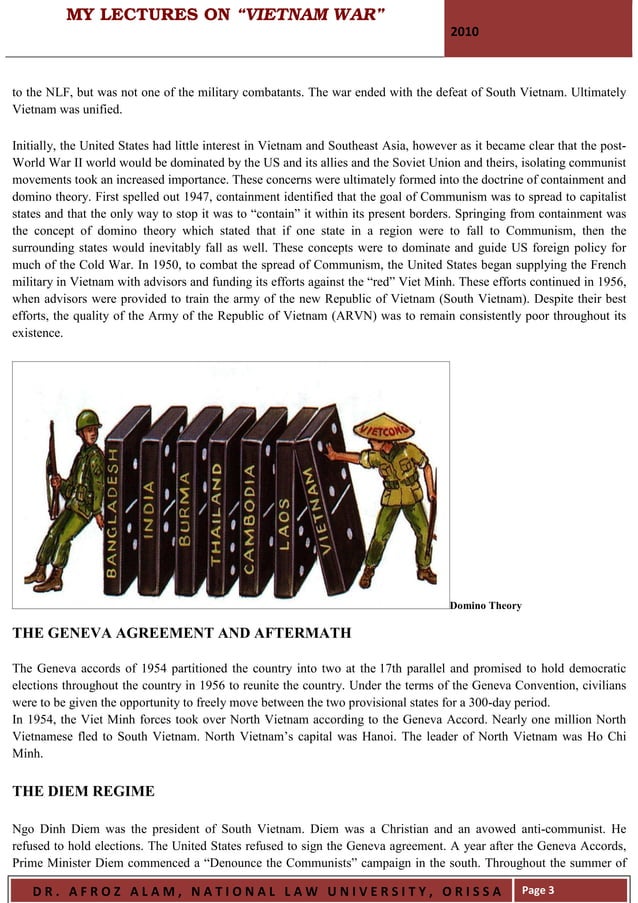 My lectures on vietnam war lecture eleven | PDF