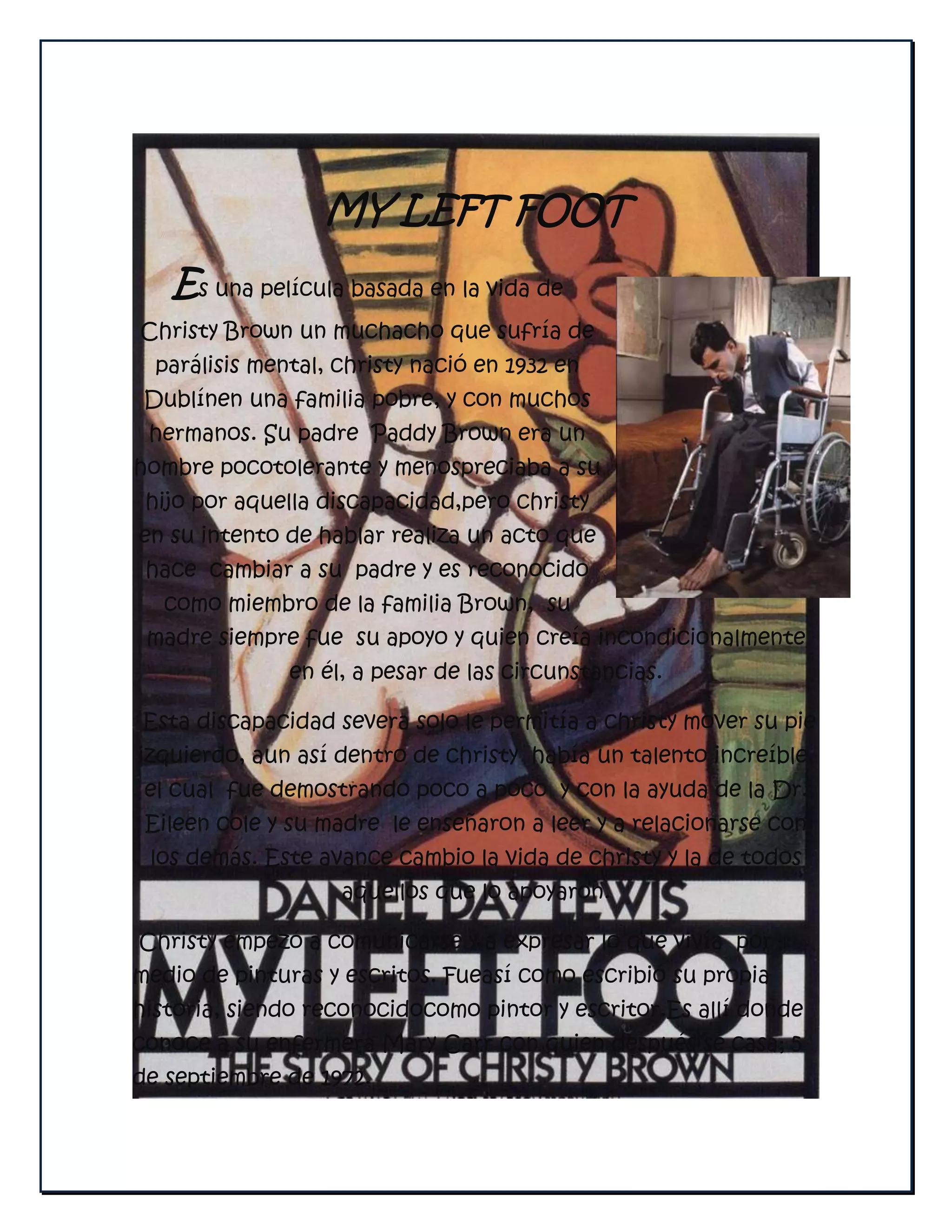 MY LEFT FOOT | DOCX