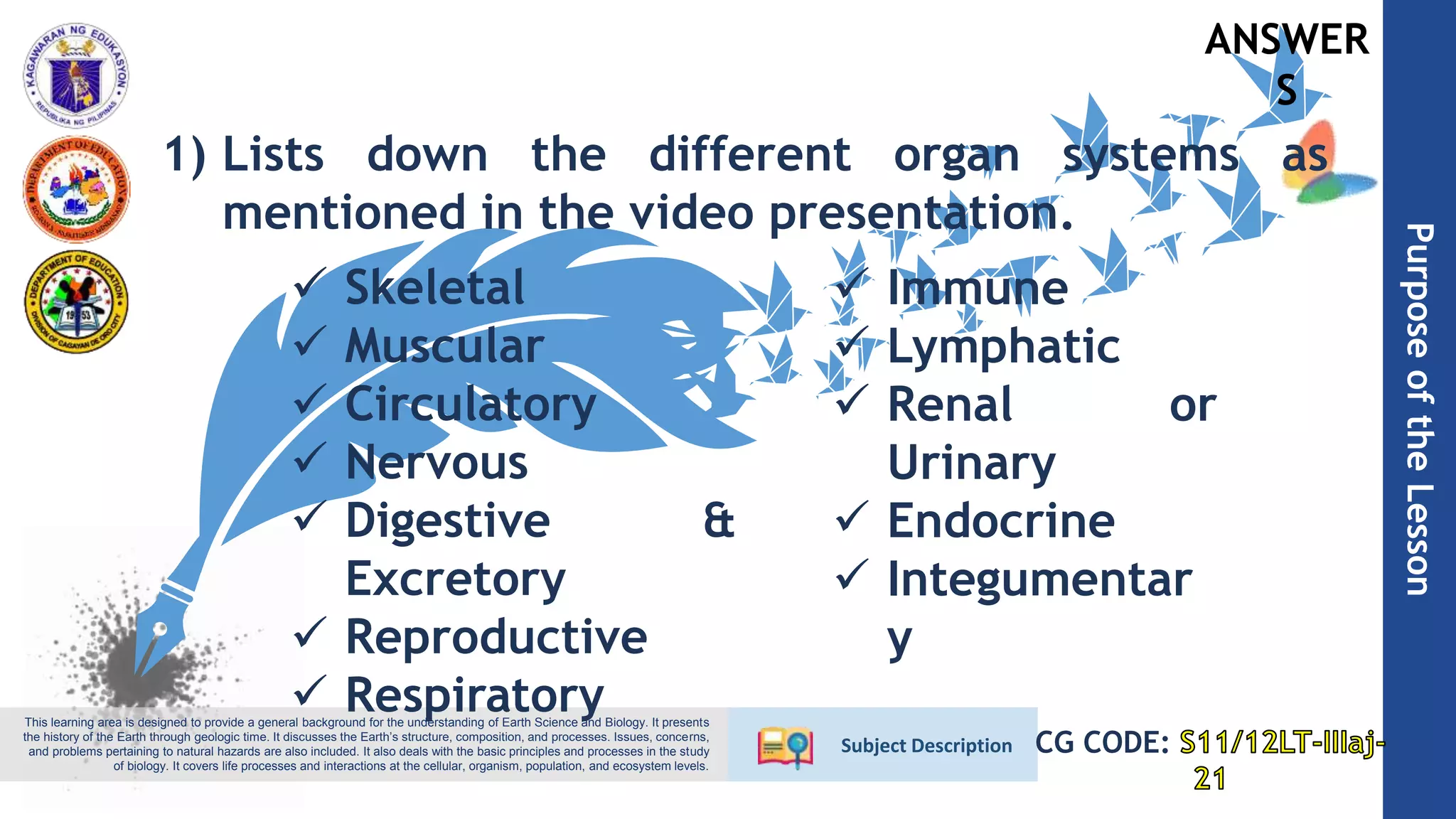 my Lesson Exemplars, ELS (2ndQ-W5, S11-12LT-IIIaj-21) PPT.pptx