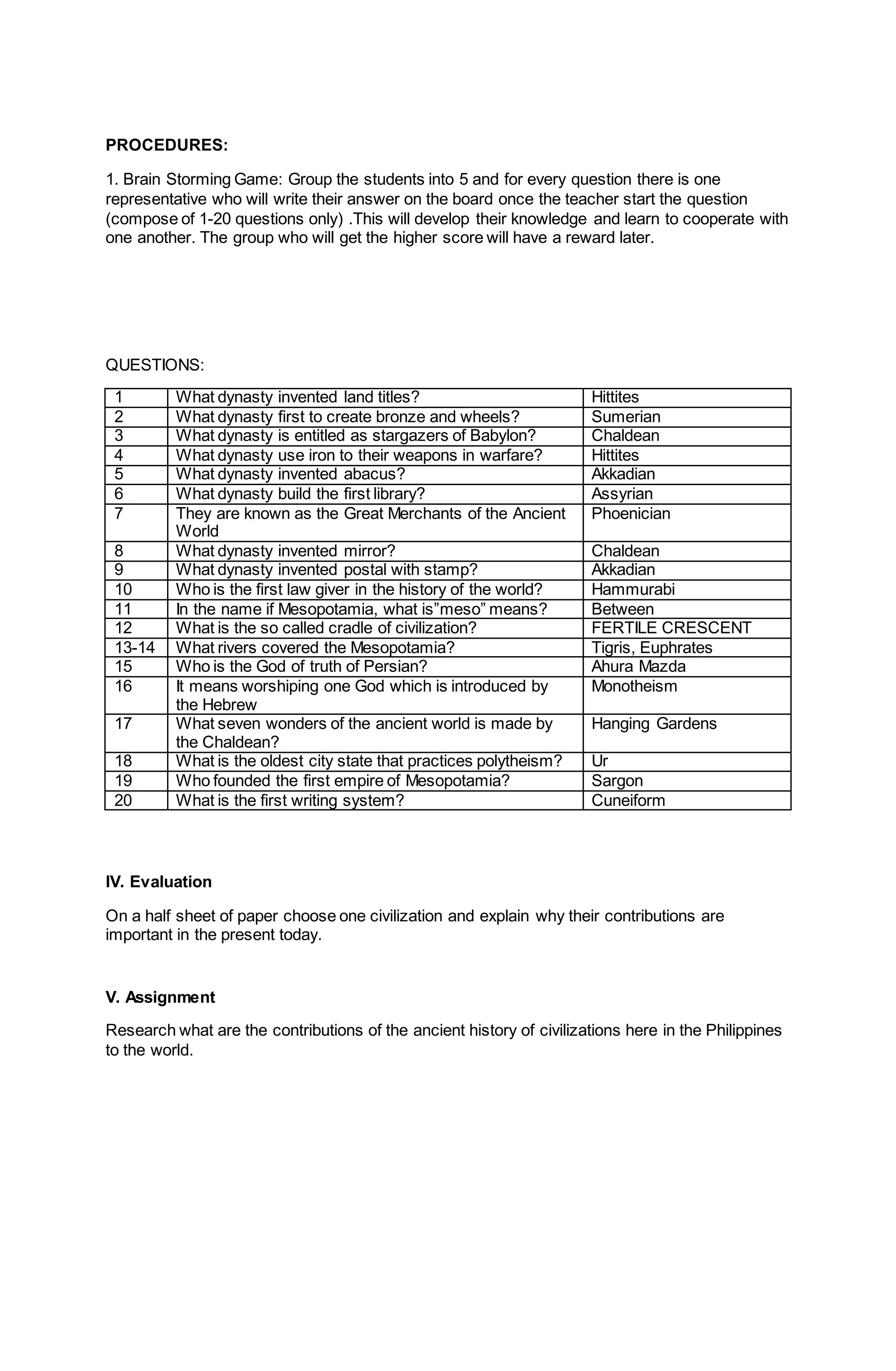 My lesson plan new | DOCX