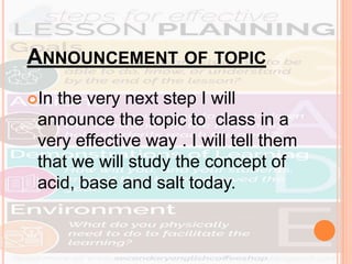 example of how to write lesson plannings | PPT | Free Download