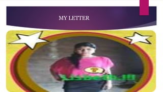 My letter | PPTX