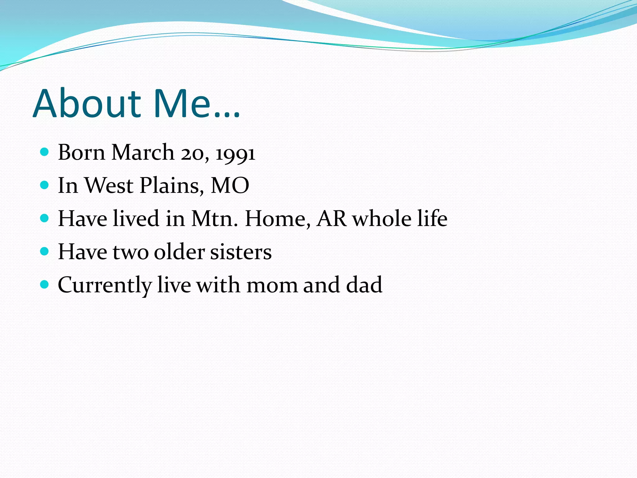 My Life | PPT